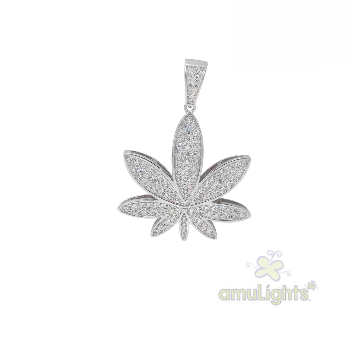 Hemp Leaf 2 Pendant – amulights