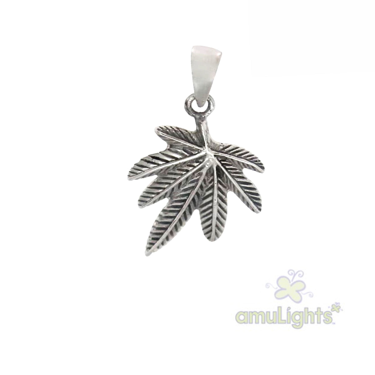 Hemp Leaf Pendant 4 – amulights